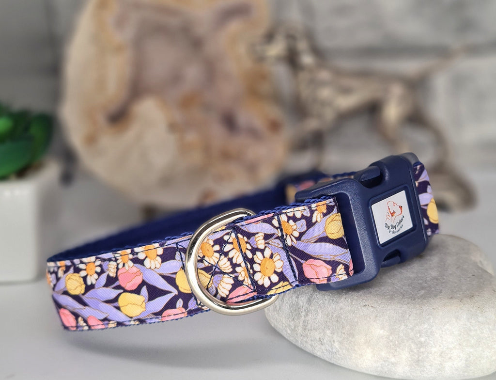 Night Garden Flowers – Top Dog Collars & Accessories